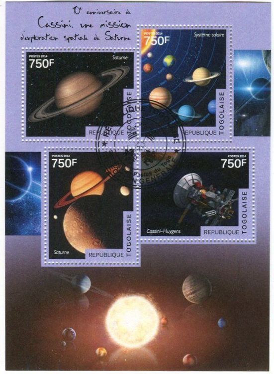 Block "Saturn". Togo | Kaufen auf Ricardo