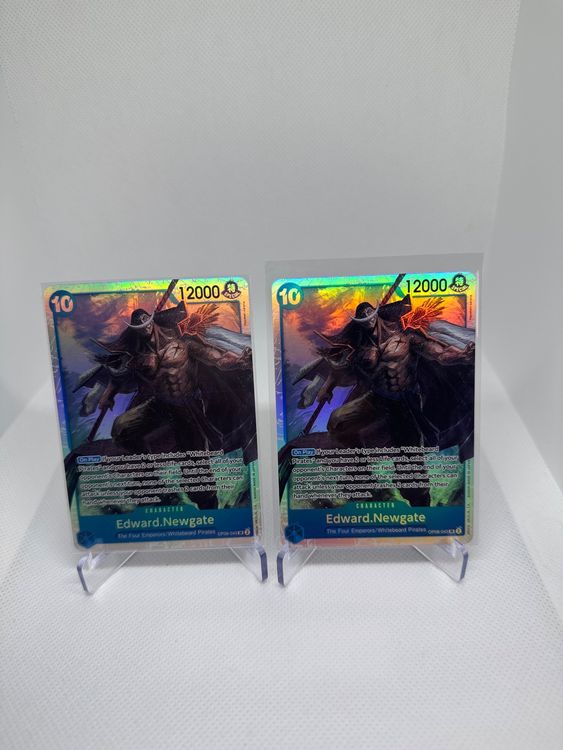 4x One piece Karten SR Op08-043 Edward.Newgate (Neu (gemäss Beschreibung)) in Langenthal für CHF ...