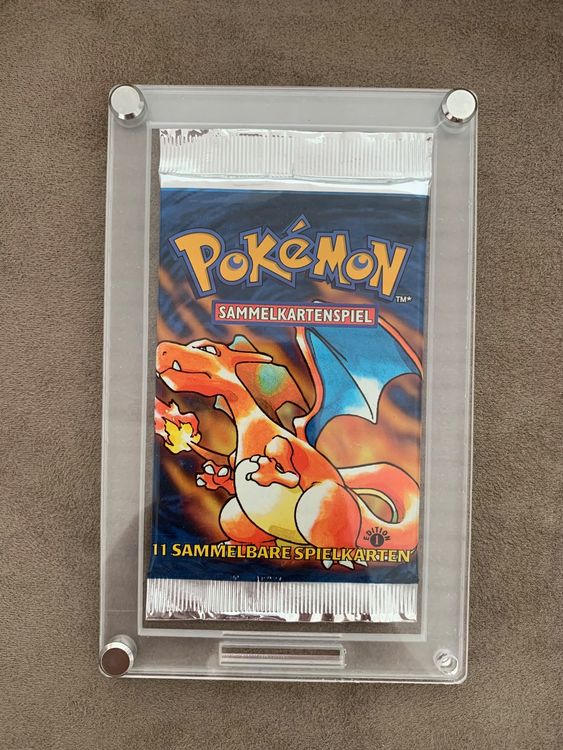 Pokemon Base Set 1.Edition sealed Booster Pack DE ungeöffnet | Kaufen ...