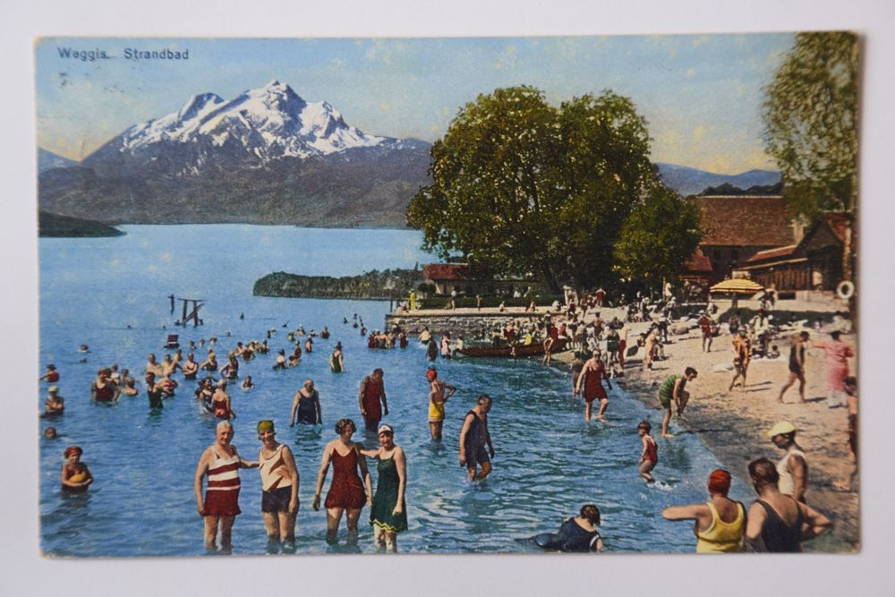 Luzern, Weggis Strandbad 1919 (Gebraucht) in Luzern für CHF 6 – mit ...