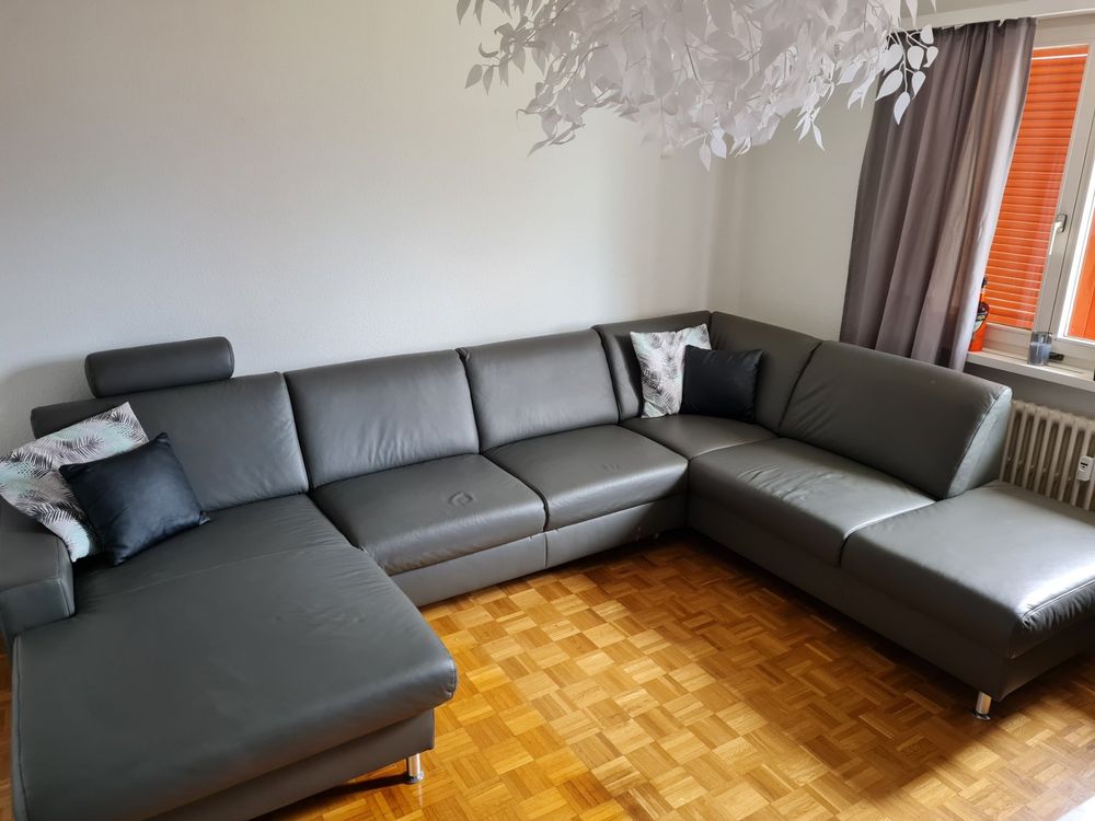 Wohnlandschaft (Echtleder) | Kaufen auf Ricardo