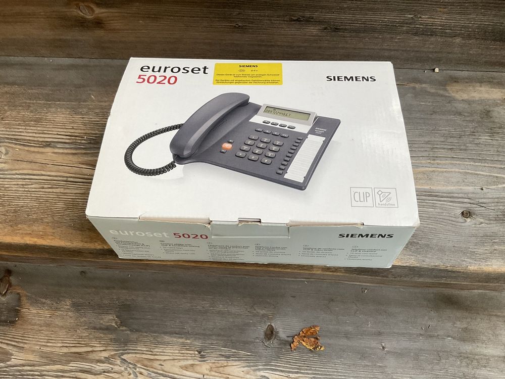 Siemens Euroset 5020 Telefon mit Anrufbeantworter (Neu (gemäss ...