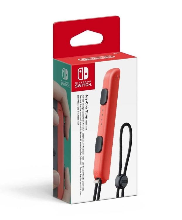 NINTENDO Joy-Con Strap, Neon Red (NP CHF 9.95) (Neu und originalverpackt) in Herrliberg für CHF ...
