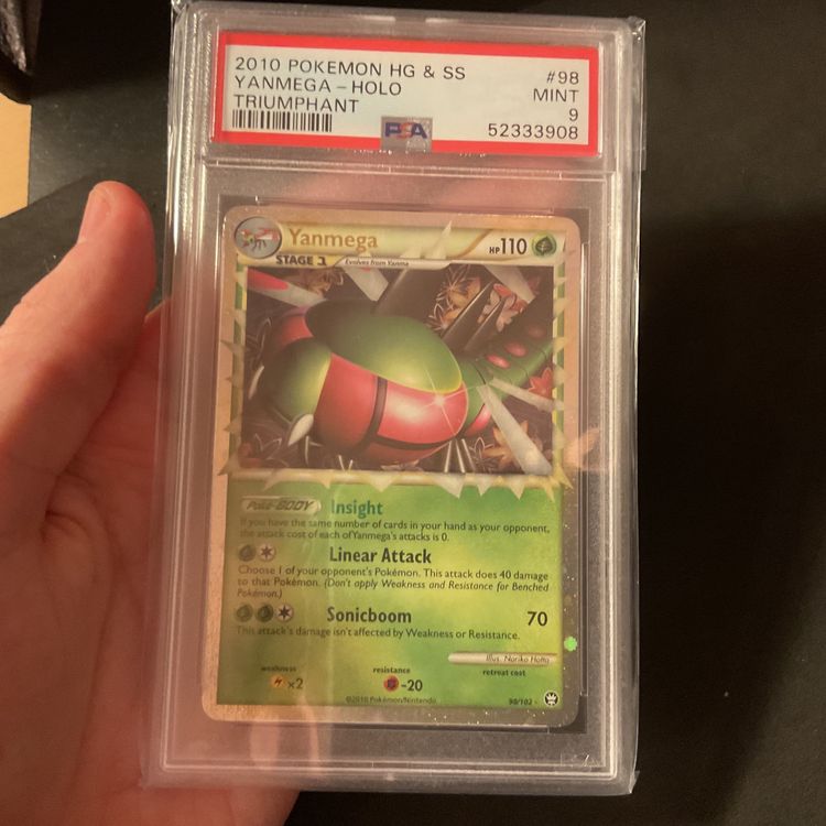 Pokémon Yanmega Prime HGSS Triumphant PSA 9 (Gebraucht) in Niederuzwil ...