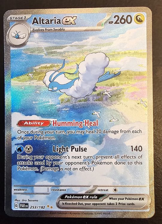 Carte Pokémon Altaria EX 253/182 Rare | Kaufen auf Ricardo