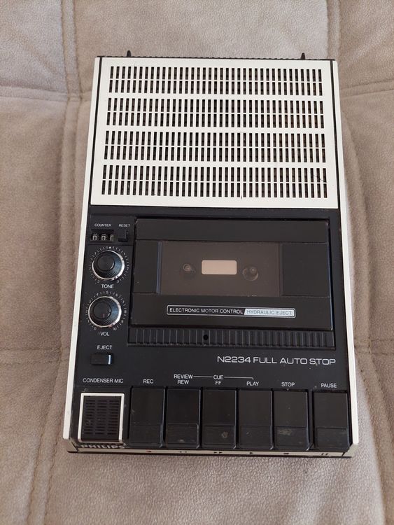 PHILIPS N2234 Kasetten Recorder ohne Kabel nicht getestet (Gebraucht ...
