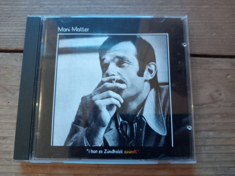 CD Mani Matter " i han es Zündhölzli azündt..." | Kaufen auf Ricardo
