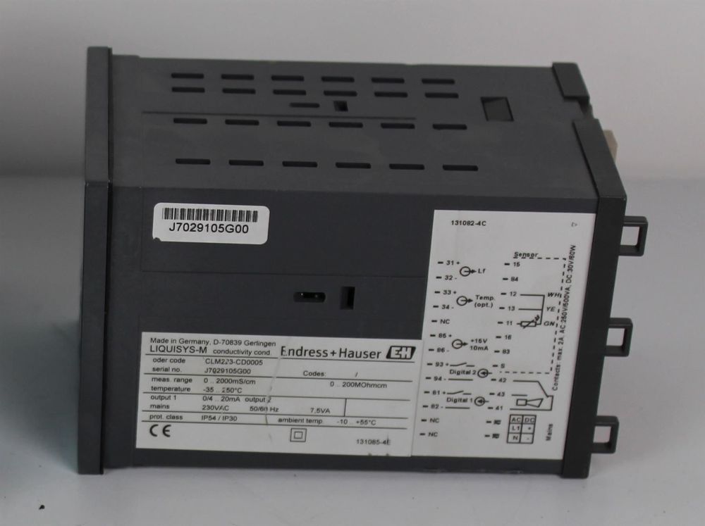 Endress und Hauser Leitfähigkeitsmessumformer Liquisys-M | Kaufen auf ...