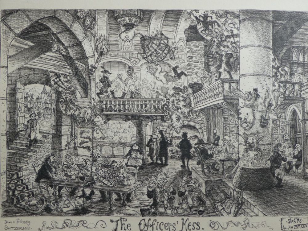 The Officers' Mess. (2nd version.) Sacatos. (Neuf (Voir description)) à ...
