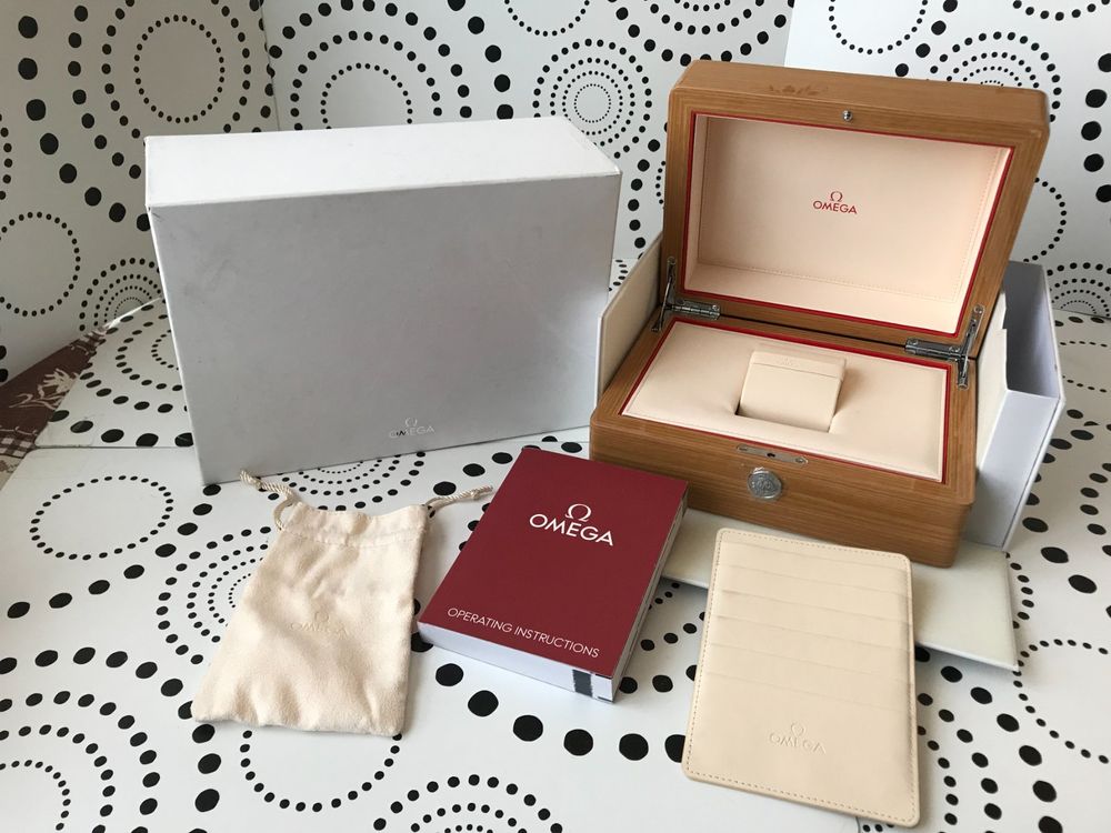 OMEGA - WATCH CASE BOX ECRIN SCHACHTEL INCL. ZÜBENHOR !!! | Acheter sur ...