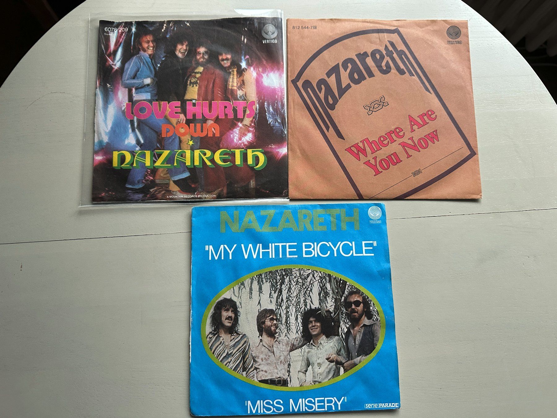 NAZARETH tolle rare Singles Kult Top Hits Love hurts Rock (Gebraucht ...