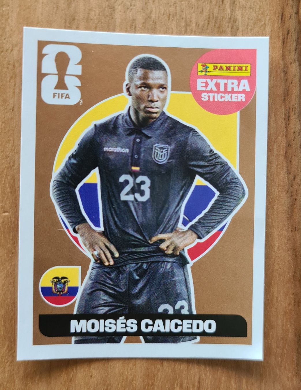 selten Panini WM 2026 - Extra Sticker Moises Caicedo Bronze (Gebraucht ...