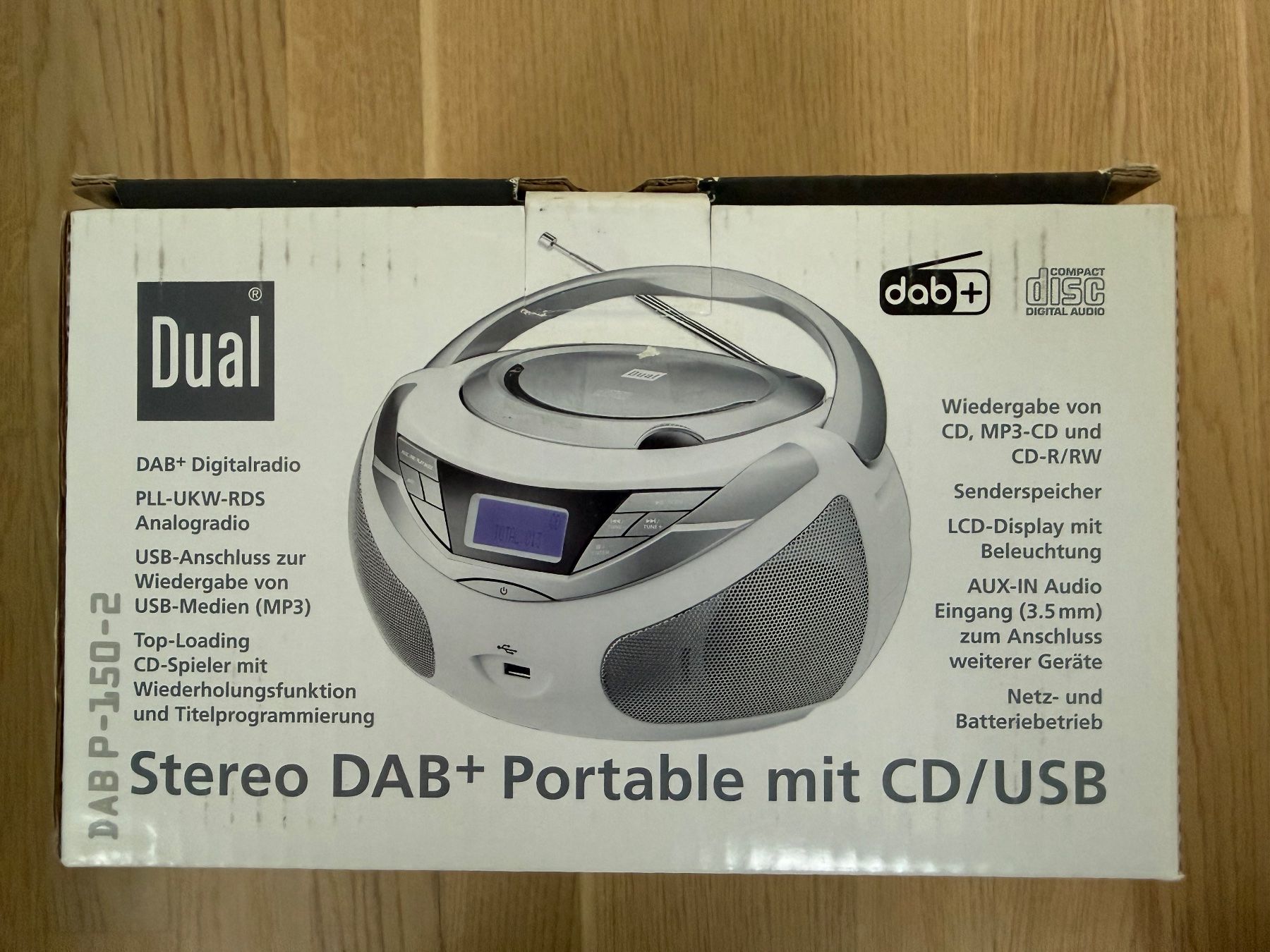 Dual DAB+ CD-Player/Radio in OVP + 17 Kinder-CDs (Gebraucht) in ...