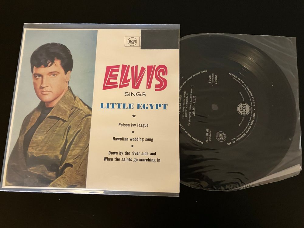 Elvis Presley EP Little Egypt / Australien black Label (Gebraucht) in ...