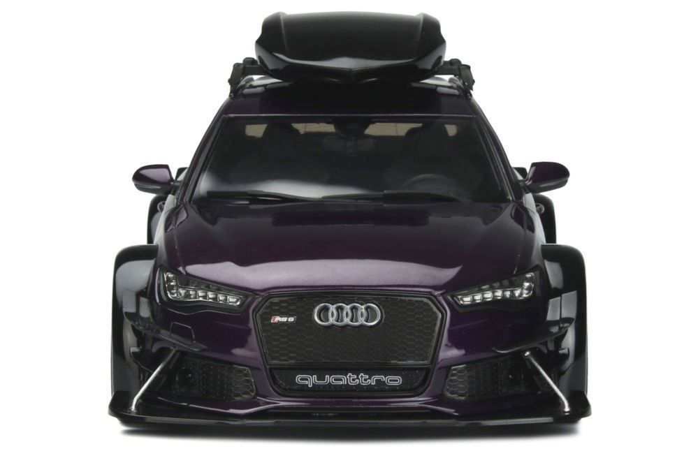 AUDI RS6 Avant Body Kit mit Dachbox 2018 1:18 von GT Spirit (Neu und ...