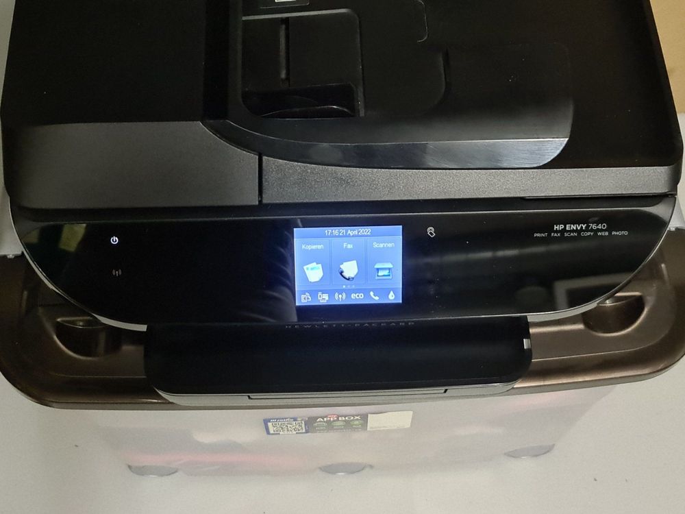 HP Envy 7640 Drucker, Scanner - Multifunktionsdrucker | Kaufen auf Ricardo