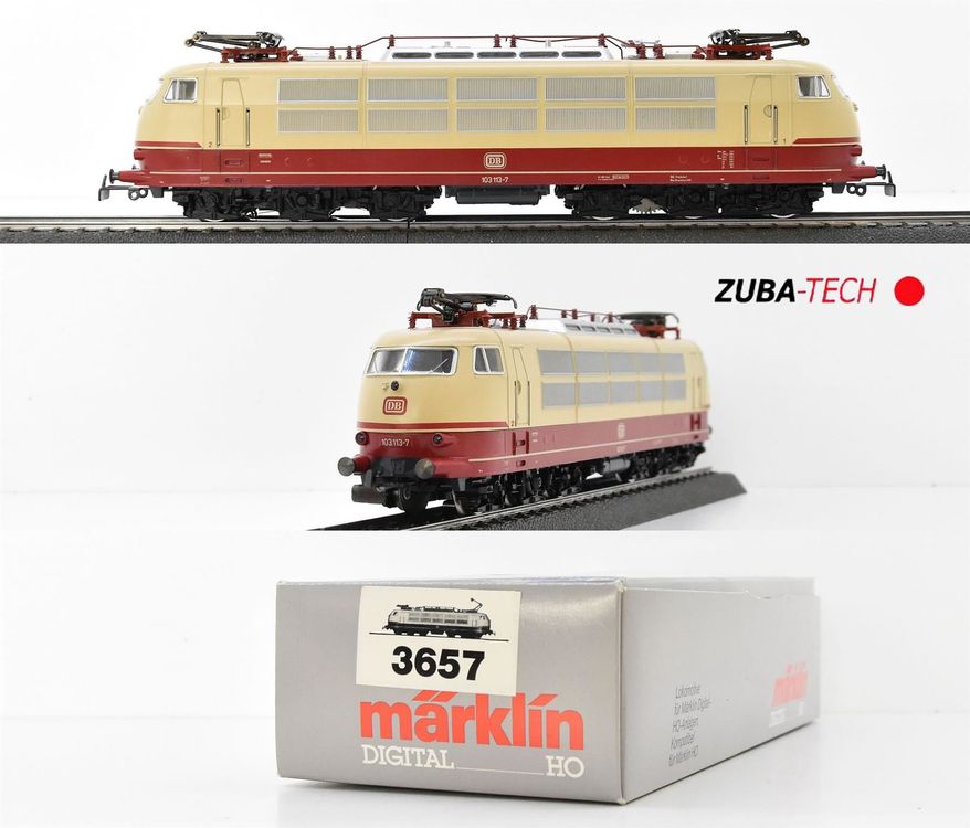 Märklin 3657 E-Lok BR 103 DB H0 WS OVP | Kaufen auf Ricardo