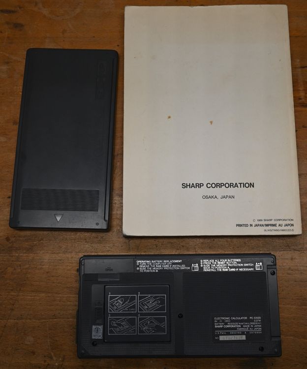 Sharp PC-E500 Pocket Computer mit Handbuch | Kaufen auf Ricardo