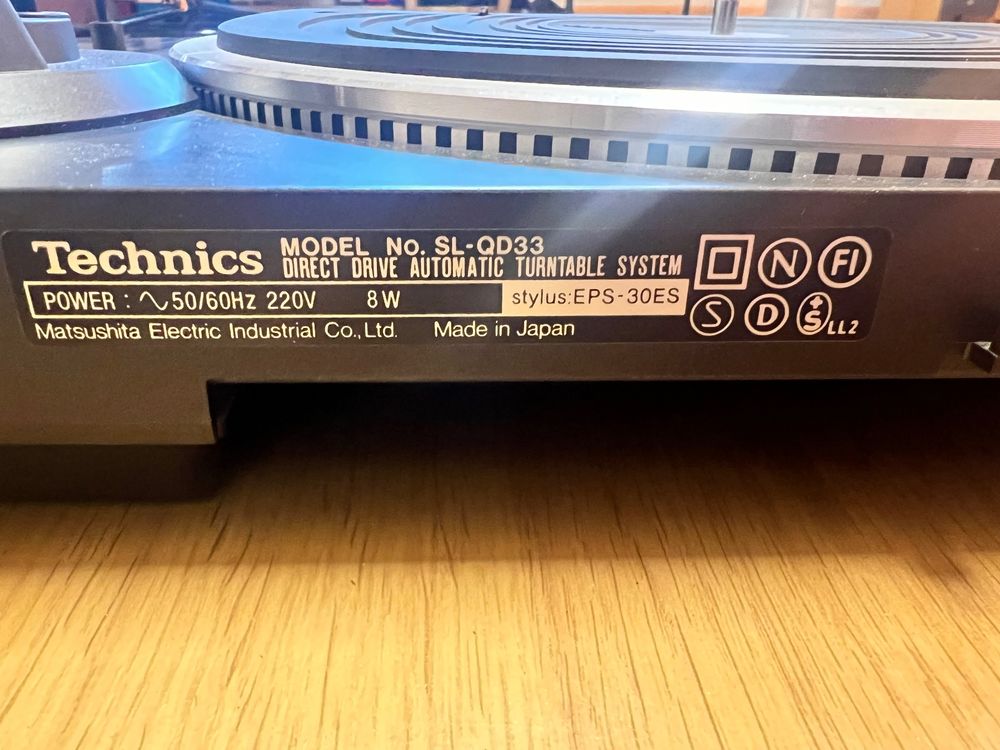 Technics SL-QD33 Direct Drive (Gebraucht) in Dietikon für CHF 33 – mit ...