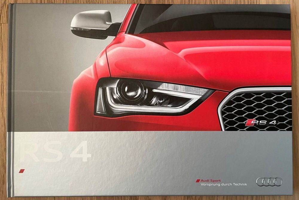 Audi RS4 Prospektbuch u. Preisliste 2015 (Gebraucht) in Küsnacht ZH für ...