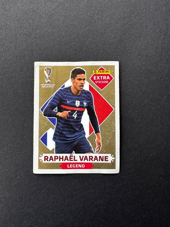 PANINI EXTRA STICKER RAPHAEL VARANE (Gebraucht) in Luzern für CHF 33 – mit Lieferung auf Ricardo ...