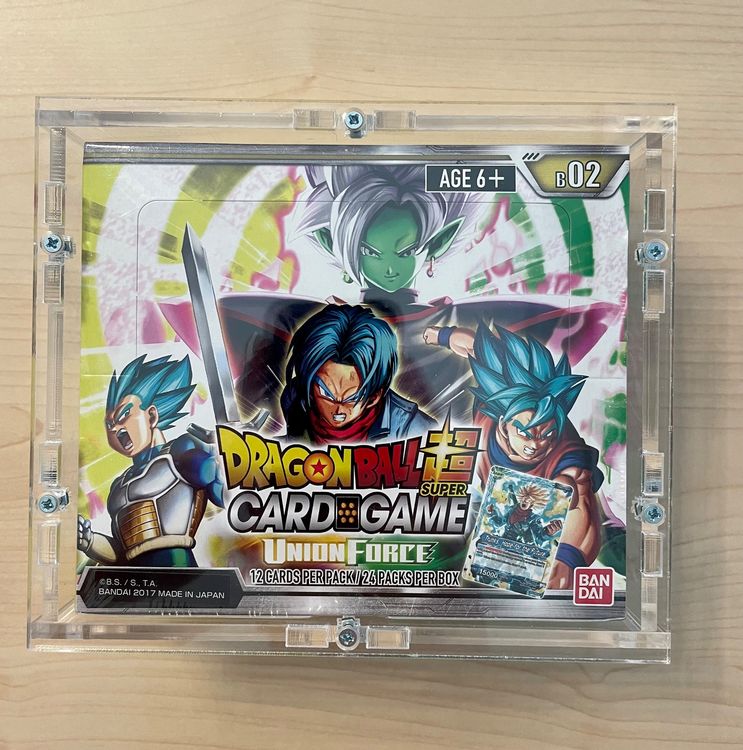 Dragon Ball Union Force Display ENG, OVP inkl. Acrylic Case (Neu und ...
