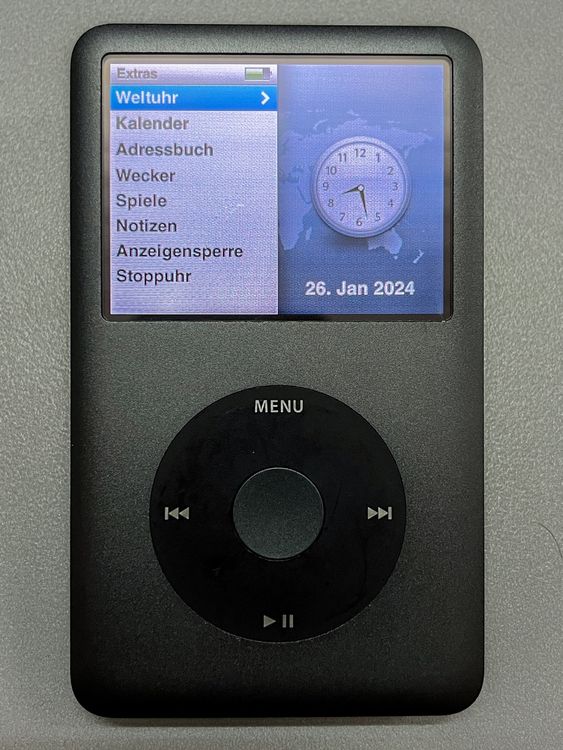 iPod Classic 120GB 2 Ladekabel, Apple Ladestecker, Adapter (Gebraucht ...