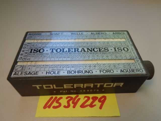 TOLERATOR Welle / Bohrung (Gebraucht) in für CHF 24 – mit Lieferung auf ...