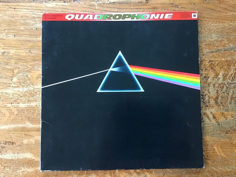 LP Pink Floyd DSOM quadrophonie posters cartes (Gebraucht) in Fully für ...