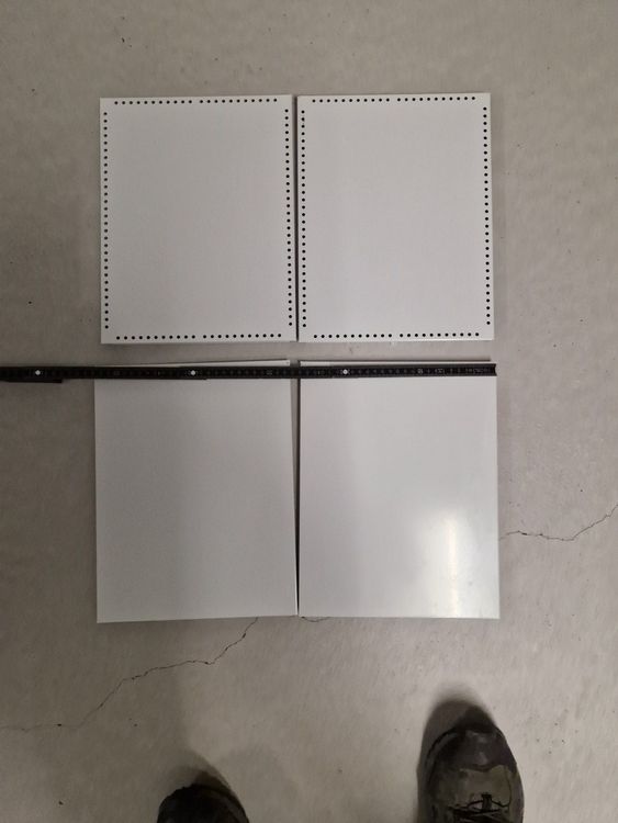 USM Tablare Systemmasse 275 Lichtgrau 4x 275x350 | Kaufen auf Ricardo