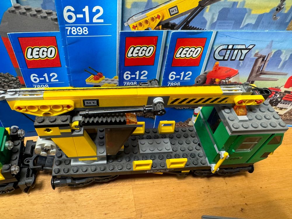 LEGO City 7898 - Großes Güterzug Set Eisenbahn | Kaufen auf Ricardo
