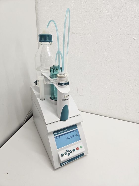 Metrohm Dosimat 876 Plus with 10ml Exchange Unit and 20ml (Gebraucht ...