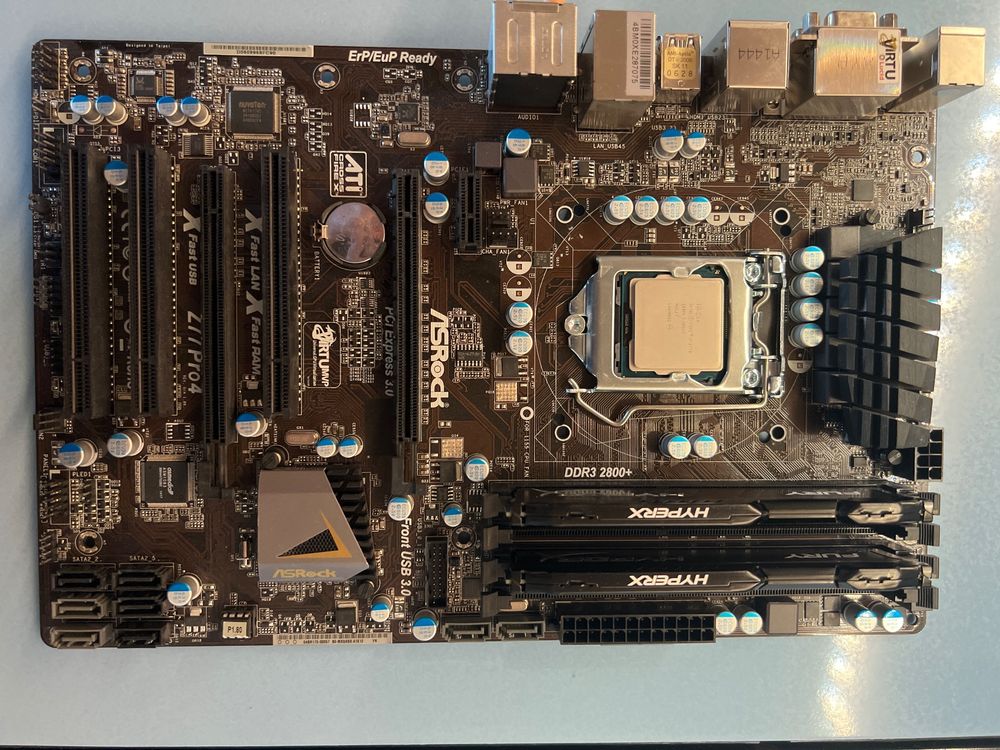 Asus z77 Pro 4, mit 2x8 gb ddr3 Ram und Intel Core i7-3770 | Kaufen auf Ricardo