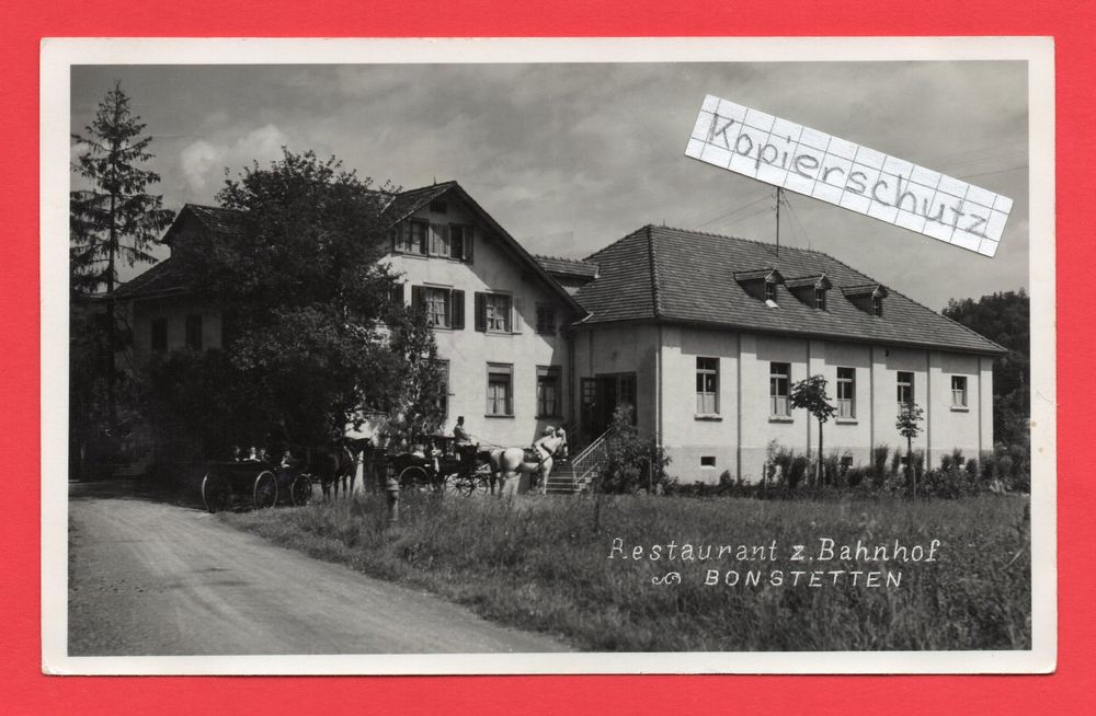 Restaurant z. Bahnhof BONSTETTEN (ZH) Bezirk Affoltern (Gebraucht) in Zürich für CHF 7 – mit ...