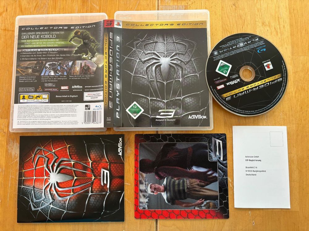 Spider-Man 3 Collector's Edition (CIB) (Gebraucht) in Frenkendorf für ...