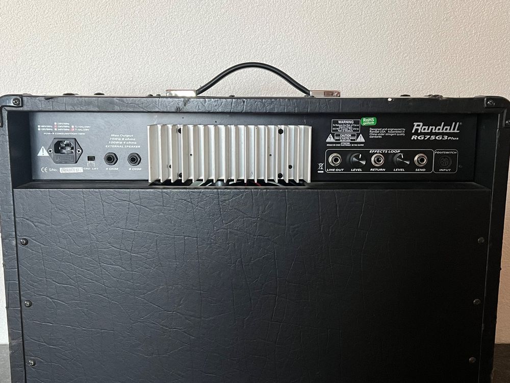 Randall RG75 G3 Plus Combo Verstärker inkl. Fusspedal (Gebraucht) in ...