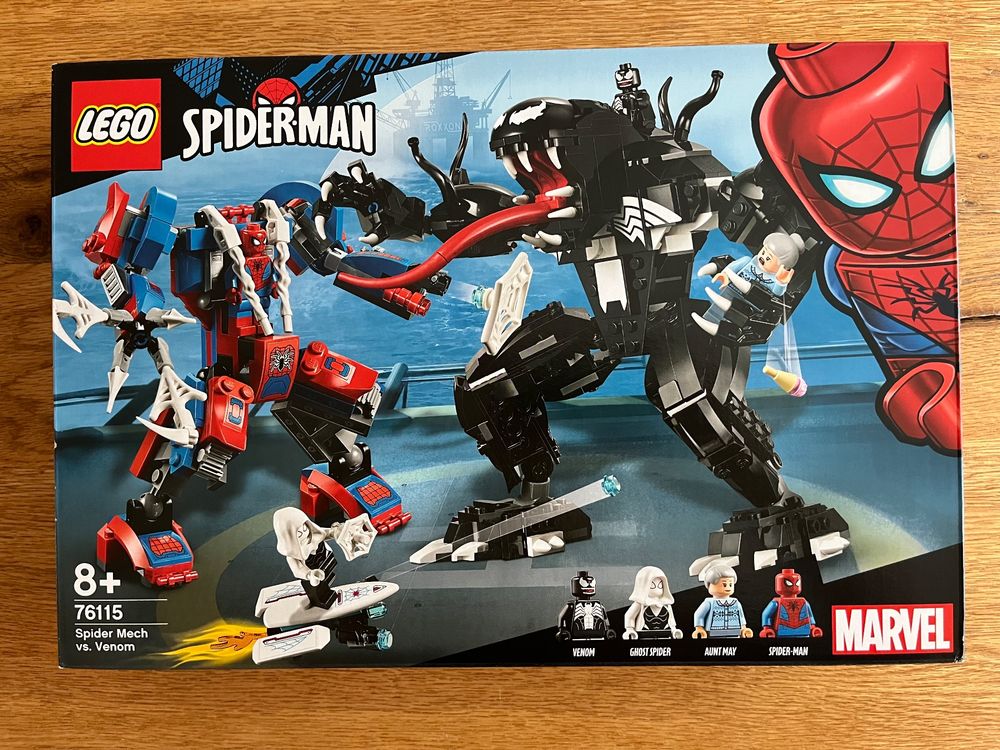 Lego 76115 Spider Mech vs. Venom NEU! (Neu und originalverpackt) in ...