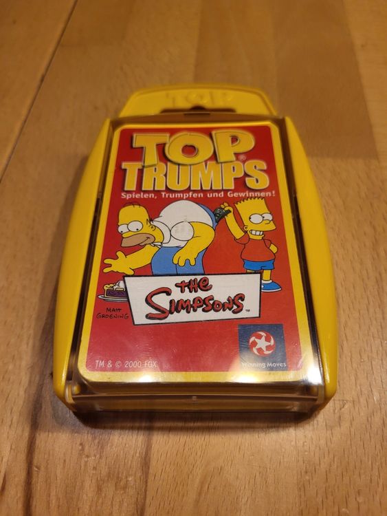 Top Trumps The Simpsons Kartenspiel Kult (Gebraucht) in Ettiswil für ...
