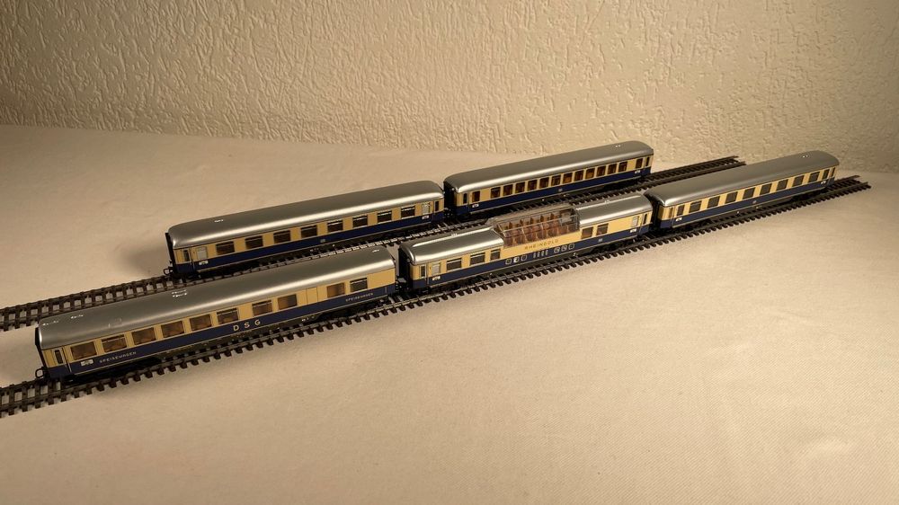 Märklin 40850 - DB Rheingold ’62 Wagenset aus Metall - NEU | Acheter ...