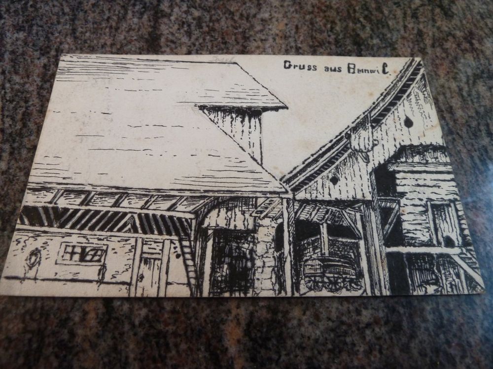 Alte Postkarte "Gruss aus Beinwil" 1913 | Kaufen auf Ricardo