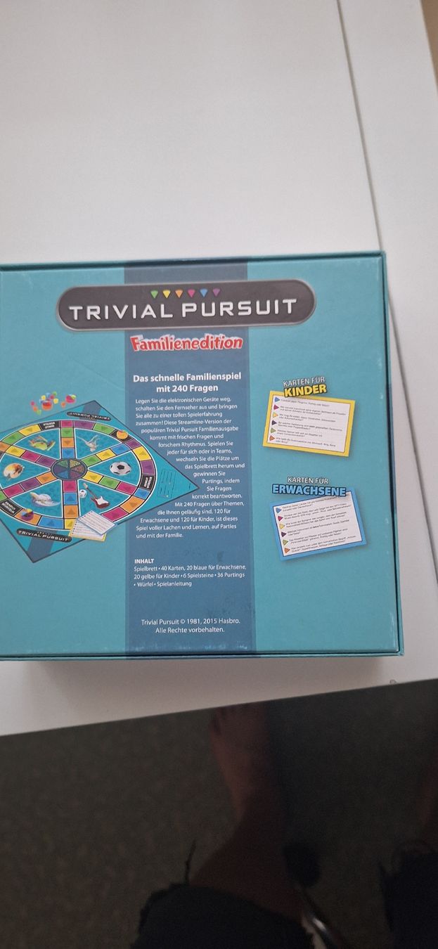 Trivial Pursuit Spiel (Neu (gemäss Beschreibung)) in Schwyz für CHF 13 ...