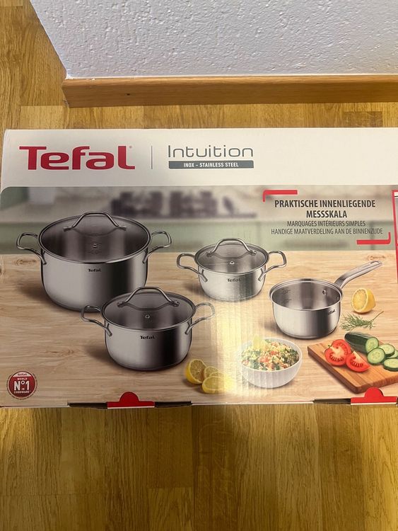Tefal 7-teiliges Kochtopf Set (OVP Neu) (Neu und originalverpackt) in ...