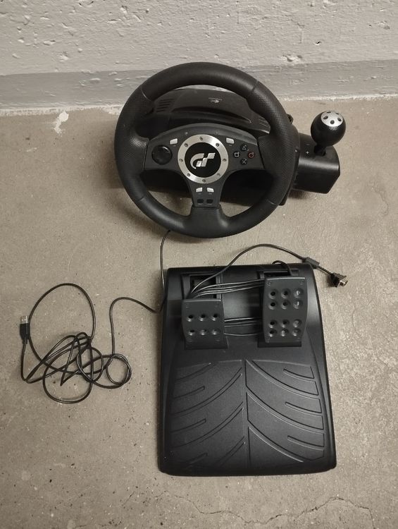 Logitech GT Force Lenkrad mit Pedal, Top Zustand! (Gebraucht) in Basel ...