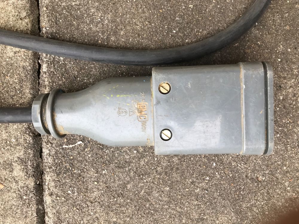 4 Poliges Verlängerungskabel, J25 Stecker und Kupplung, 20m | Kaufen auf Ricardo