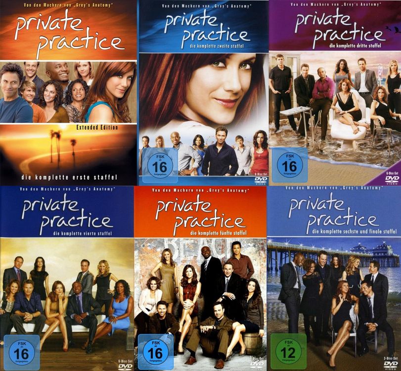 Private Practice - Die Komplette Kult-Serie - Kate Walsh/DVD (Gebraucht ...