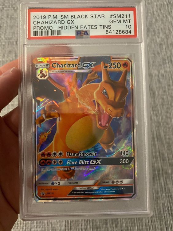 Pokemon Charizard GX Hidden Fates PSA 10 (Gebraucht) in Amriswil für ...