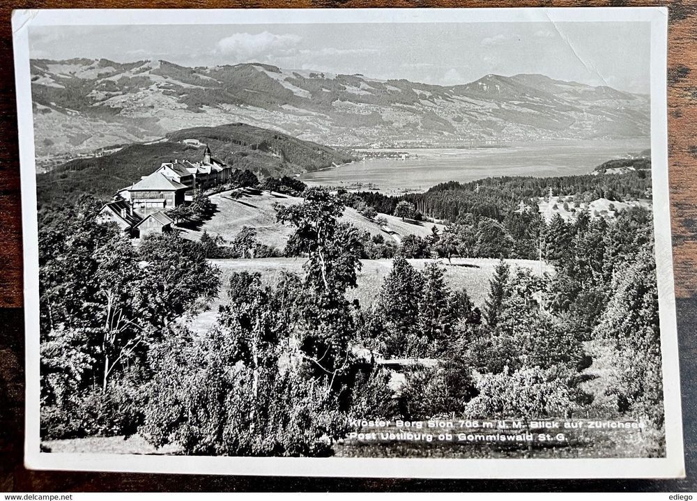BERG-SION - UETLIBURG ob GOMMISWALD - KLOSTER - BLICK ZURICH | Kaufen ...