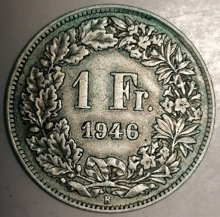 1 Franken Schweiz 1946 (Gebraucht) in Stalden (Sarnen) für CHF 10 – mit Lieferung auf Ricardo kaufen