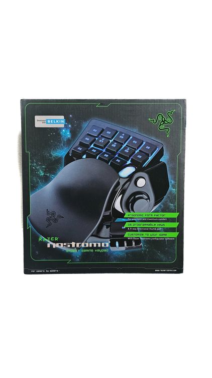 Razer - Nostromo expert gaming keypad (Neu und originalverpackt) in ...