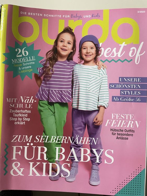 Burda best of Babys und Kids 3/23 | Kaufen auf Ricardo